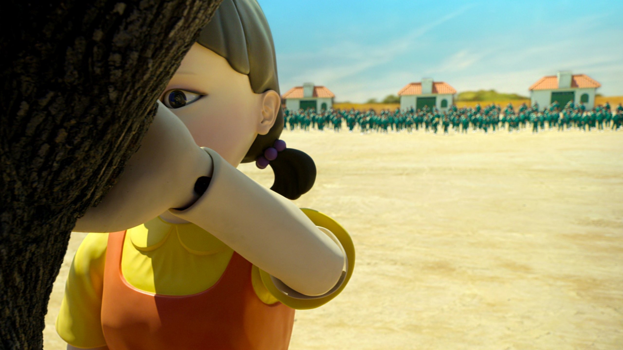 Aha! Hier komt de enge pop uit Squid Game vandaan | Grazia