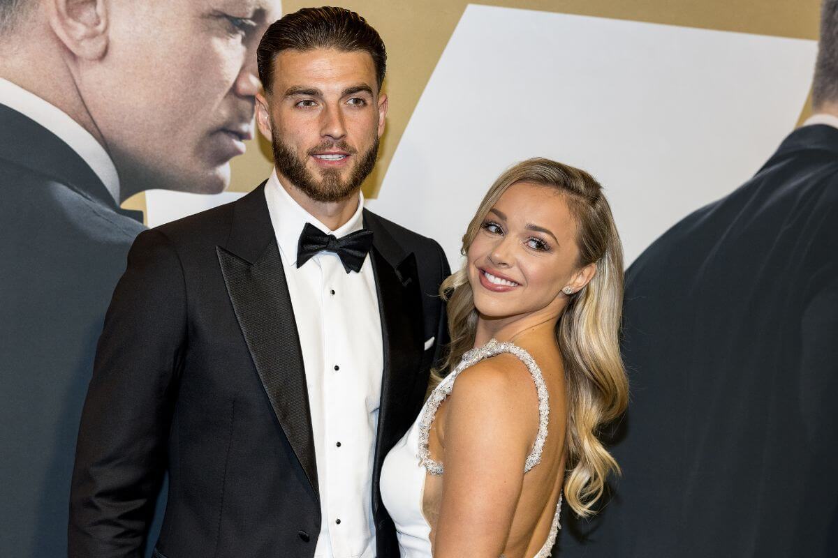 Back together: Emma Heesters en Wesley Hoedt zijn weer samen