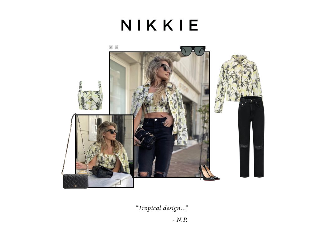 Casual chique: Nikkie Plessen showt vijf lente-looks