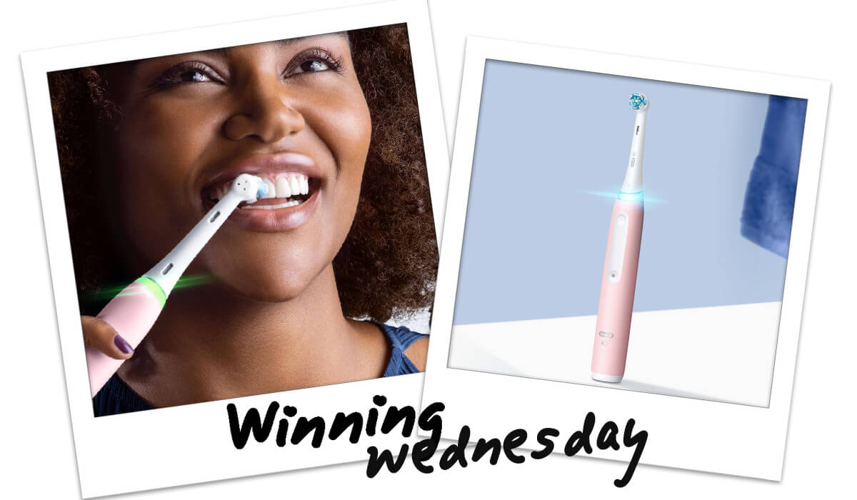 Winning Wednesday: 1x Oral-B iO3 elektrische tandenborstel in blush pink